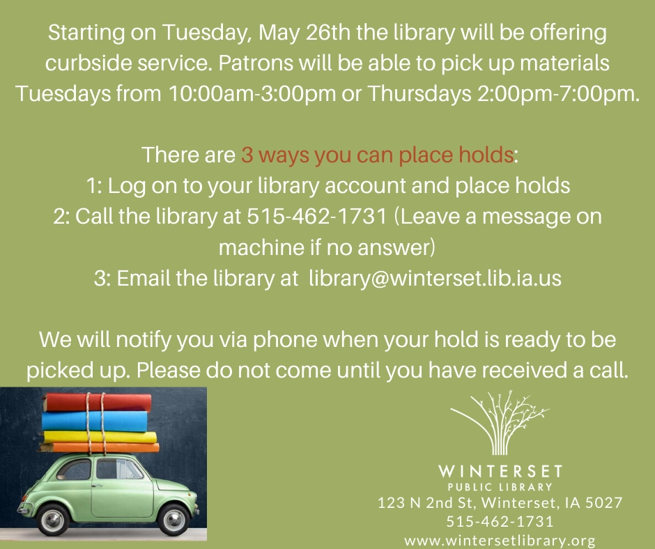 Home - Winterset Public Library