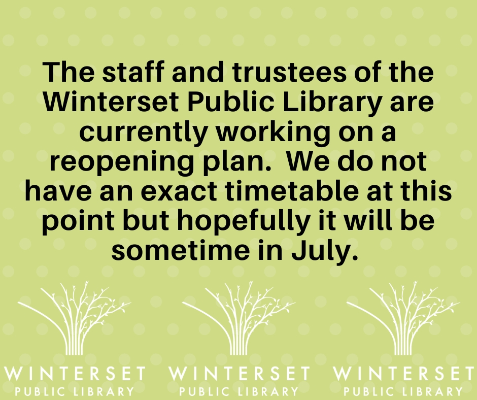 Home - Winterset Public Library